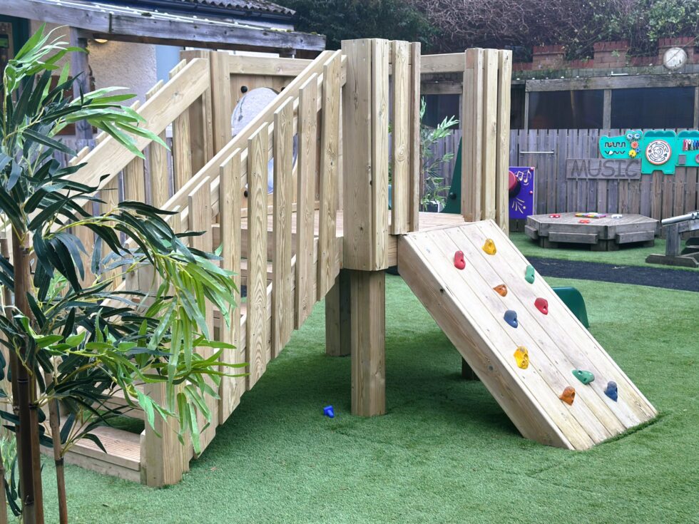 Brand New Interactive Playground Unveiled At Castle Lane Nursery